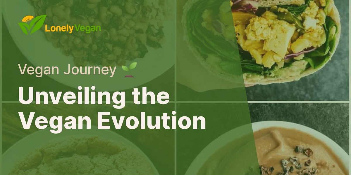 What is the typical journey to becoming vegan?